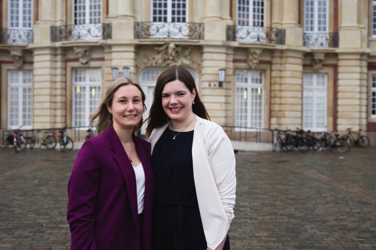 Herzlichen Glückwunsch an Lena Clever und Sandra Lechtenberg zur ...